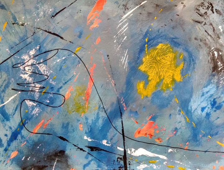 Hidden Emotion - Tim Lippert - Paintings & Prints, Abstract, Movement ...