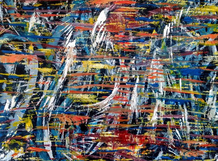 Sixth Element - Tim Lippert - Paintings & Prints, Abstract, Movement ...