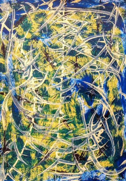 Broken Systems - Tim Lippert - Paintings & Prints, Abstract, Movement ...