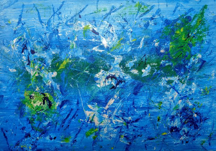 Seagulls Eye View - Tim Lippert - Paintings & Prints, Abstract, Color ...