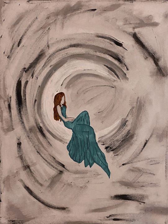 Moonlight - Natalia - Paintings & Prints, People & Figures, Portraits ...