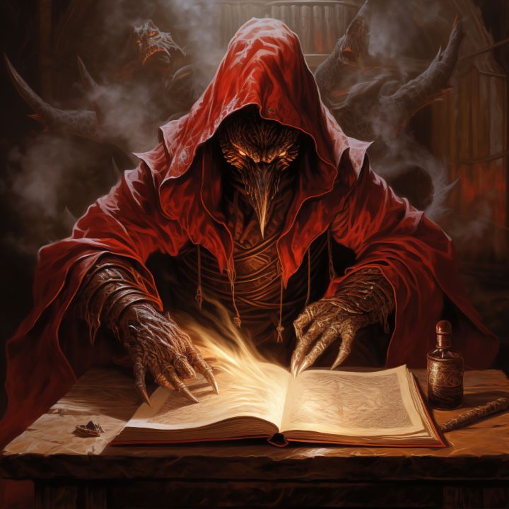 Dungeon Master Fantasy Art - Art Print Gallery - Digital Art & AI ...