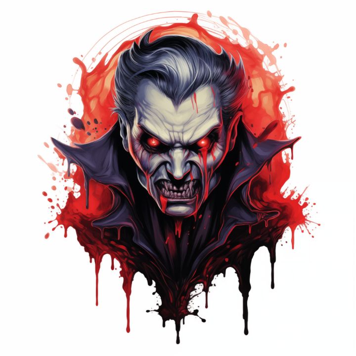 Dracula Blood Drip Art Prints - Art Print Gallery - Paintings & Prints ...