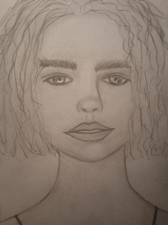 Unknown - Face drawings - Drawings & Illustration, People & Figures ...