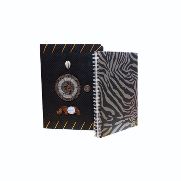 A5 Folder + Crafted Notebook (diary) - HandCraftAfrica - Crafts & Other ...