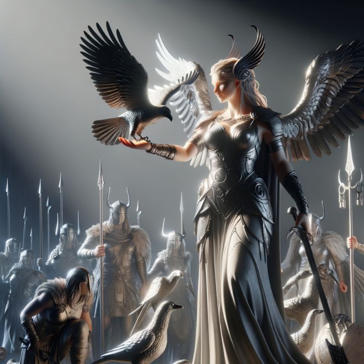 Valkyrie 1 - 6 - Peter Haeder Art - Digital Art & AI, Fantasy ...