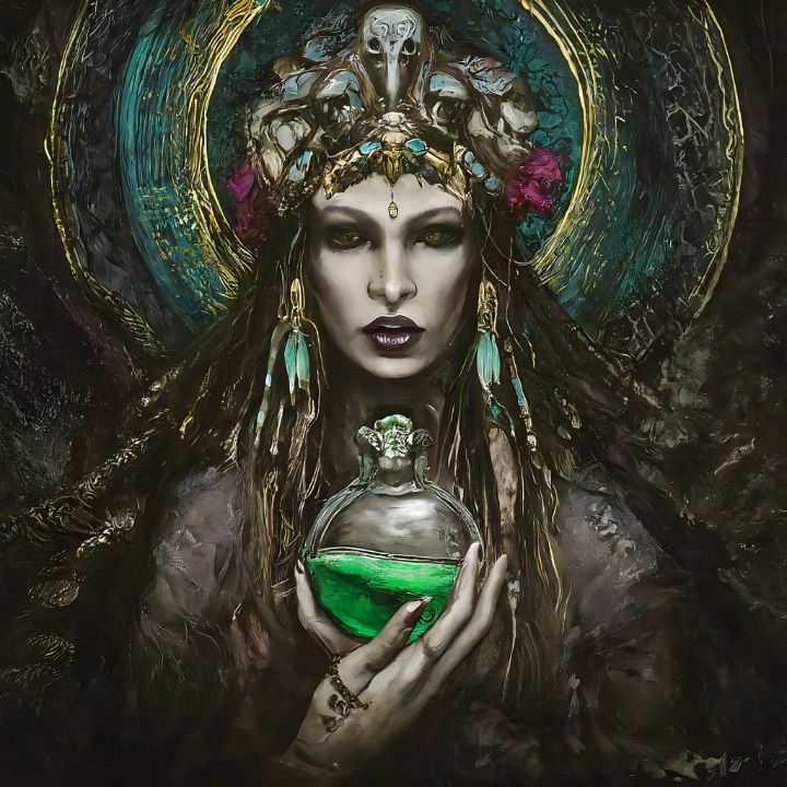Enchantress 4 - Peter Haeder Art - Digital Art & AI, Fantasy ...