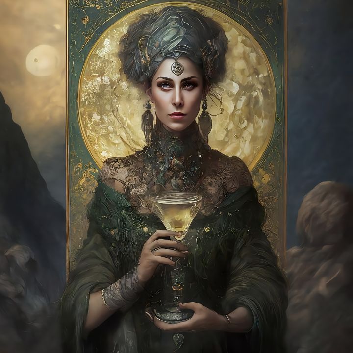 Enchantress 5 - Peter Haeder Art - Digital Art & AI, Fantasy ...