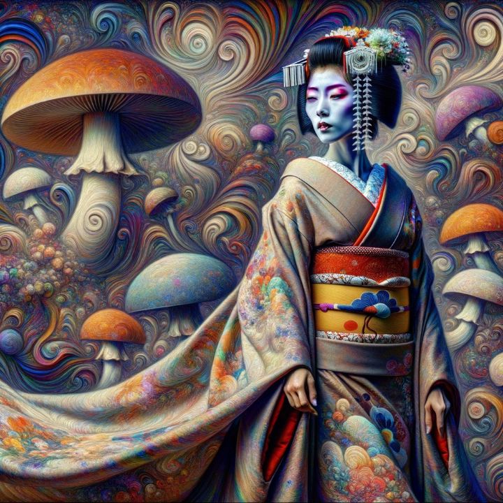 Peter Haeder Geisha Series - G 13 - Peter Haeder Art - Digital Art & AI ...