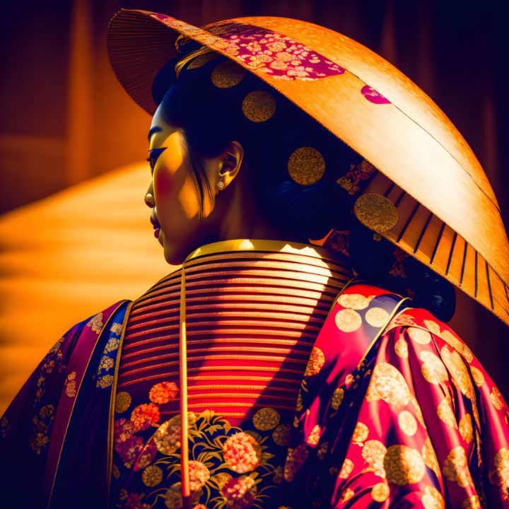 Peter Haeder Geisha Series - G 15 - Peter Haeder Art - Digital Art & AI ...