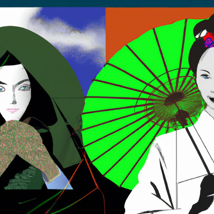 Geisha - III - 2 - Peter Haeder Art - Digital Art & AI, Ethnic ...