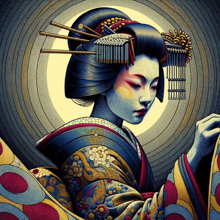 Peter Haeder Geisha Series - G 4 - Peter Haeder Art - Digital Art & AI ...