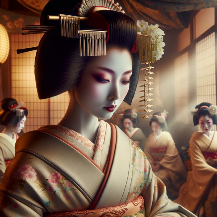 Geisha Collection IV – G9 - Peter Haeder Art - Digital Art & AI, Ethnic ...