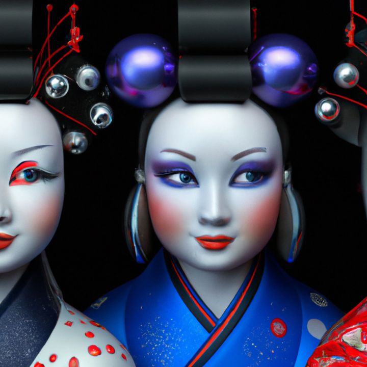 Geisha Collection V – 5 - Peter Haeder Art - Digital Art & AI, Ethnic, Cultural, & Tribal, Asian ...