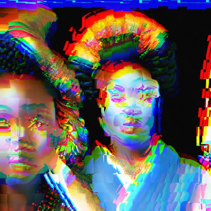 Geisha Collection V – 11 - Peter Haeder Art - Digital Art & AI, Ethnic ...