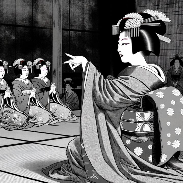 Geisha Collection VI – 3 - Peter Haeder Art - Digital Art & AI, Ethnic ...