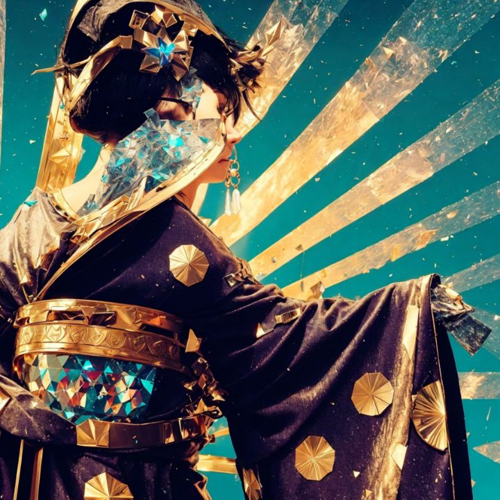 Geisha Collection VI – 6 - Peter Haeder Art - Digital Art & AI, Ethnic ...