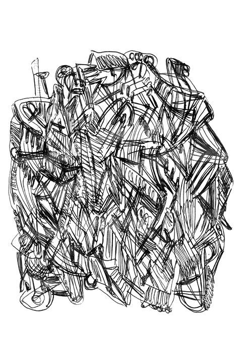 20170325 - dabnotu - Drawings & Illustration, Abstract, Irregular Forms ...