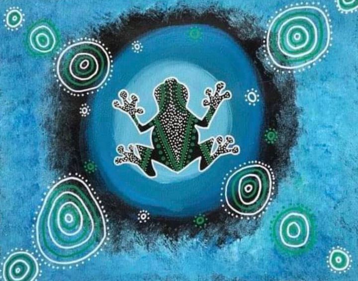 Frog Dreaming - KJH ARTWORKS - Paintings & Prints, Ethnic, Cultural ...