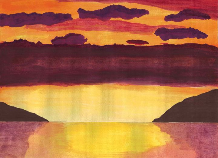 Mayonnaise spill - Jwentu - Paintings & Prints, Landscapes & Nature ...