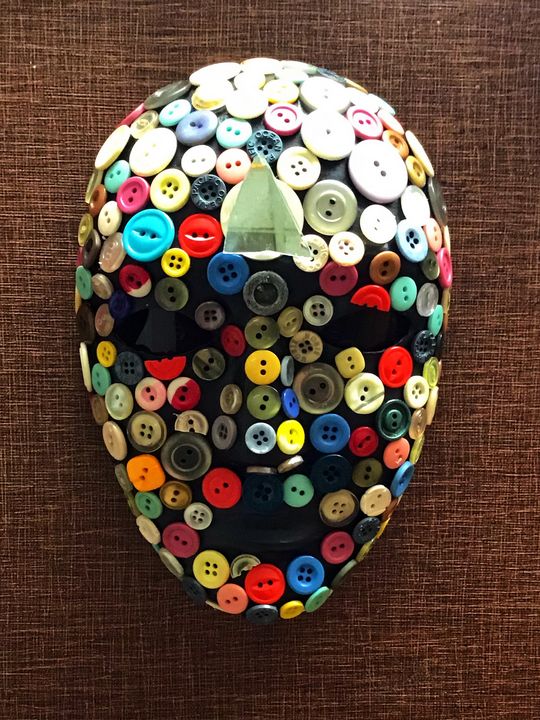 Self Reflection - The Road Less Traveled - Crafts & Other Art, Masks ...