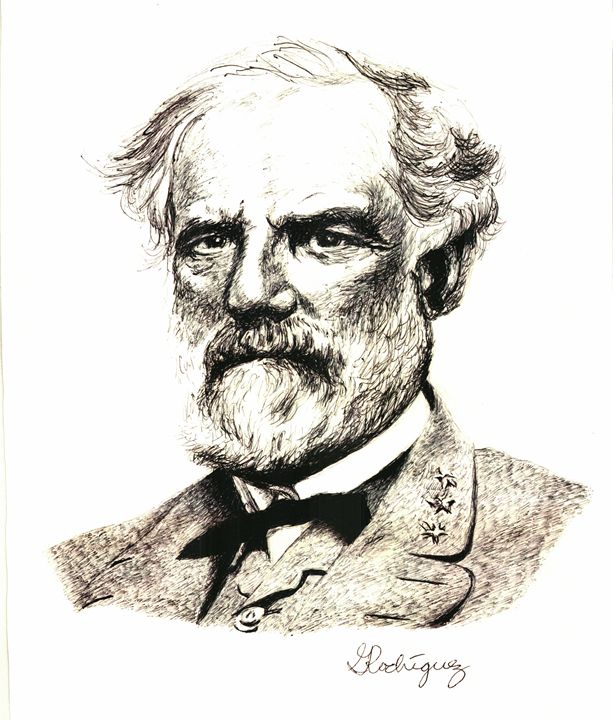 General Robert E. Lee - www.Artpal.com/alphacortius - Paintings ...