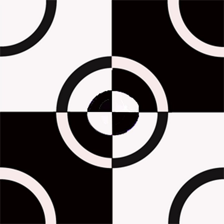 single checker - Toz - Digital Art & AI, Abstract, Geometric - ArtPal