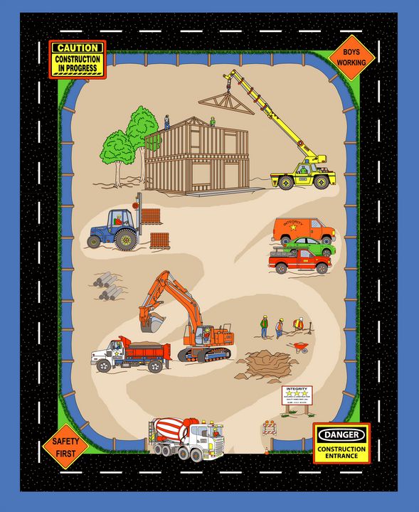 job site - Toz - Drawings & Illustration, Vehicles & Transportation ...