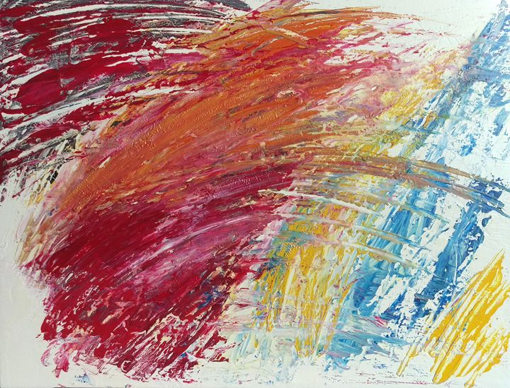 Slash - Alpha Inceptions - Paintings & Prints, Abstract, Color - ArtPal