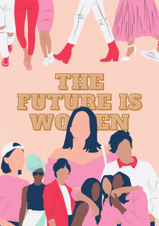 The Future Is Women - Art Imitates Life - Drawings & Illustration ...