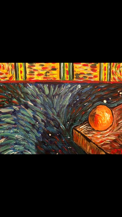 Bill’s Orange Recreated - Nathan Purrington Artwork - Paintings ...