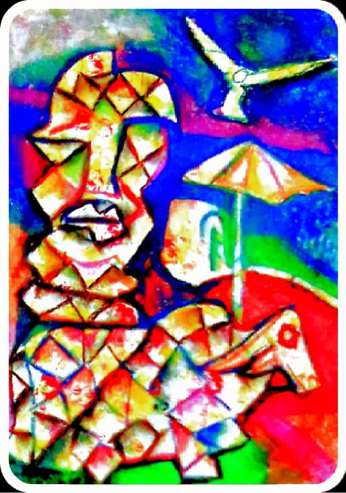 CALLING TO CUBISM IN TOWNSHIP S.A - OUR SHUGA -PLUM CAFE'... - Drawings ...