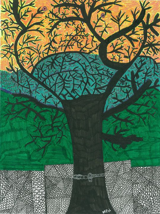 Tree of Hope - Taking Up Space - Drawings & Illustration, Landscapes ...