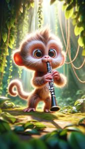 Clarinet U - Digital Art & AI
