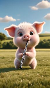 Clarinet U - Digital Art & AI