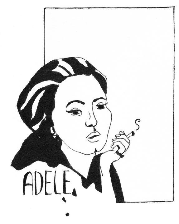 2020 Original of Adele - Abira Art - Drawings & Illustration, People & Figures, Celebrity ...
