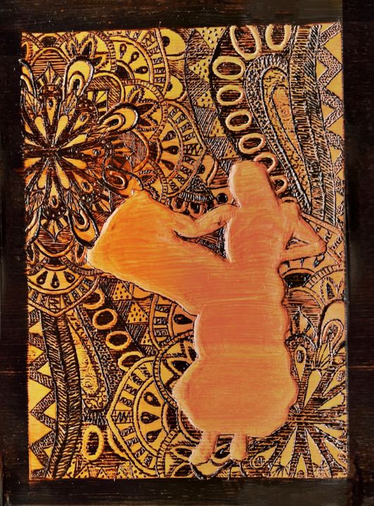 Monserrate - Gato Fuego Designs - Sculptures & Carvings, People ...