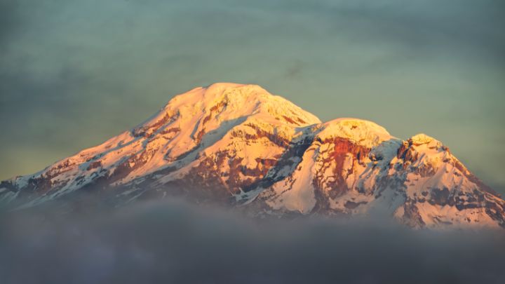 Chimborazo volcano at dawn - Henri Leduc - Photography, Landscapes ...