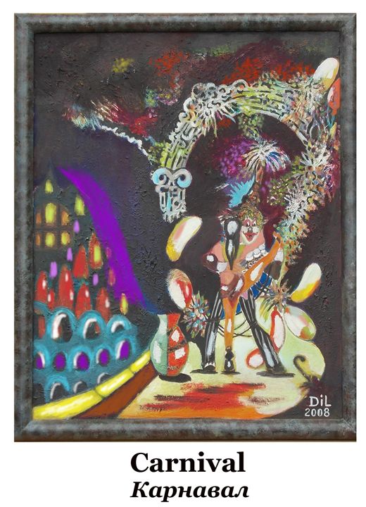 Carnival - Dilyan Dochev-DiL - Paintings & Prints, People & Figures ...