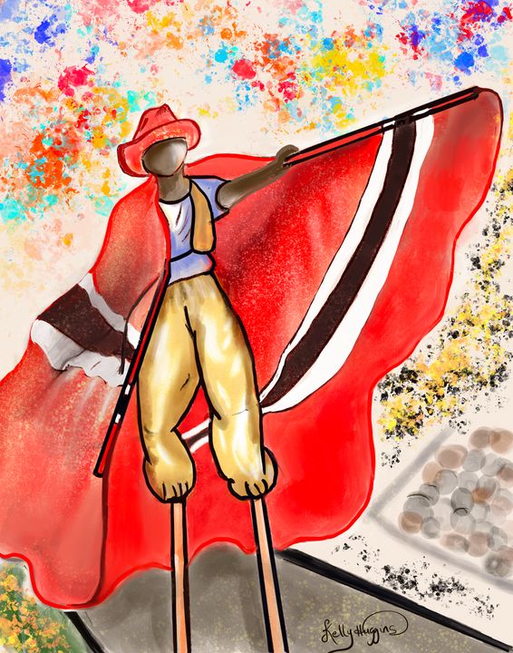 Moko Jumbie - Kellahugs.art - Digital Art & AI, Ethnic, Cultural ...