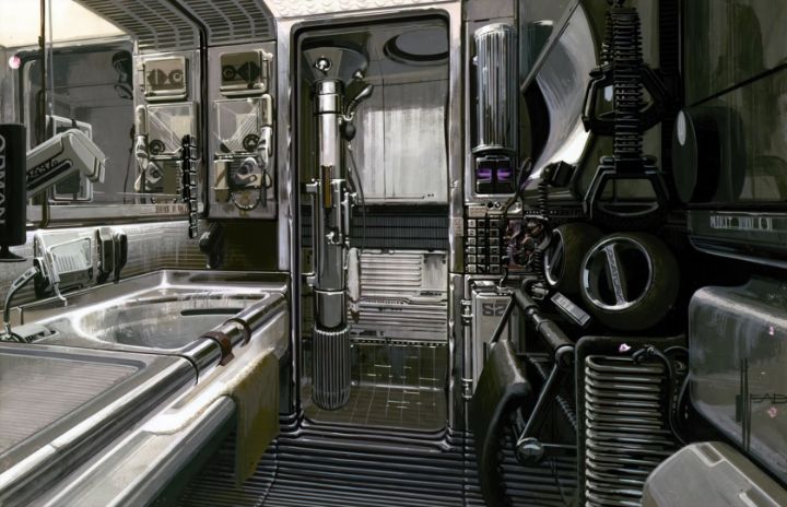 Syd Mead - Syd Mead - Paintings & Prints, Science & Technology, Space ...