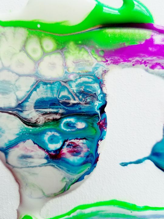 Cells - Art By Maurico - Paintings & Prints, Abstract, Irregular Forms ...