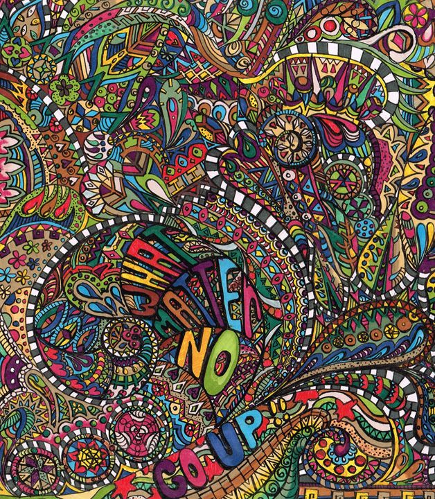 The Weird Thoughts - Diannita Theray - Drawings & Illustration, Ethnic ...