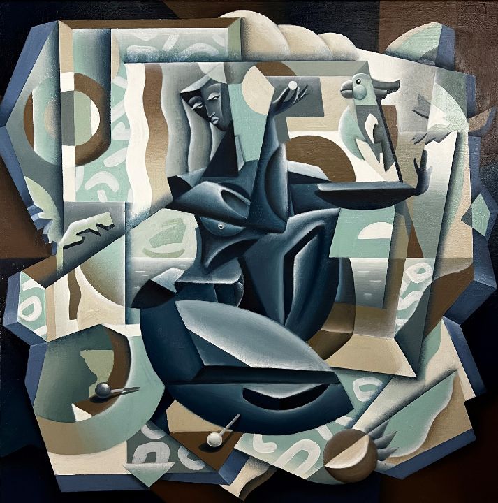 00252 «Confidence» Terrific cubism - Archive_Closed_000 - Paintings ...