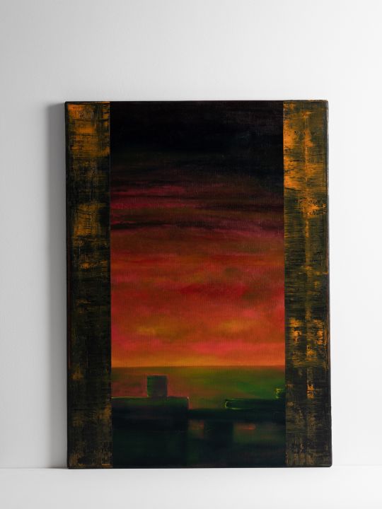 "night shift" 2022 - Urban Prot - Paintings & Prints, Abstract, Landscape - ArtPal