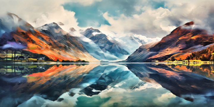 Harbor Reflections - Bob Rupp - Digital Art & AI, Landscapes & Nature ...