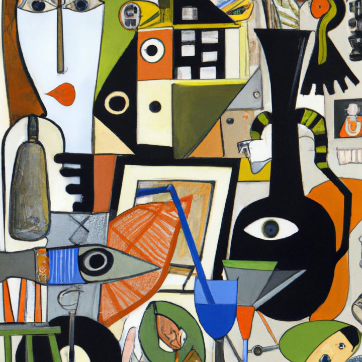 Abstract things - Bob Rupp - Digital Art & AI, Abstract, Collage - ArtPal