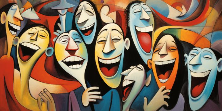 A Good Laugh - Bob Rupp - Digital Art & AI, People & Figures, Other ...