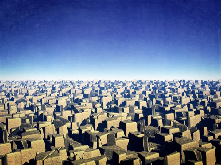 Abstract Horizon - Perkins Designs - Digital Art & AI, Abstract ...