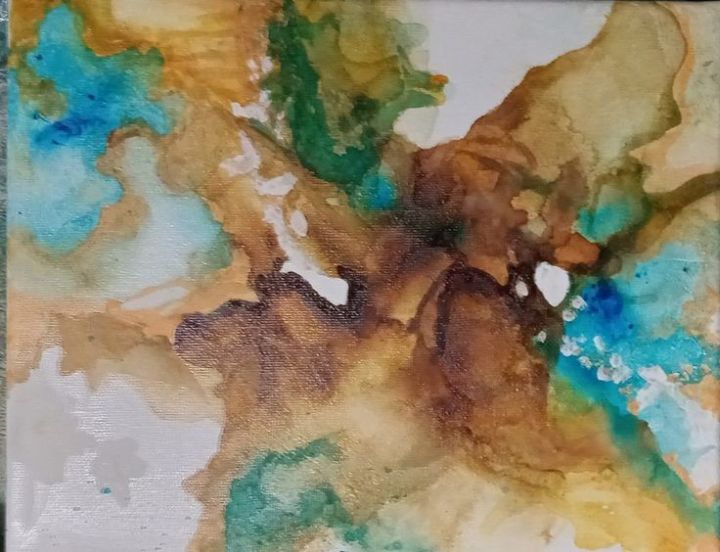 Oasis - Jase One Originals - Paintings & Prints, Abstract, Color - ArtPal